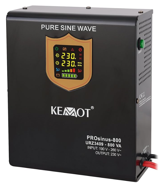 Гібридне ДБЖ/інвертор Kemot PROsinus-800 500W (URZ3409) – Купити ...